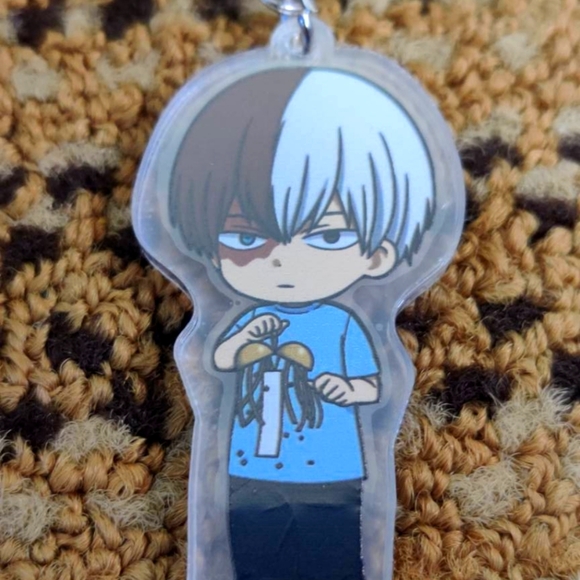 No Brand | Accessories | Acrylic Keychain Todoroki My Hero ...
